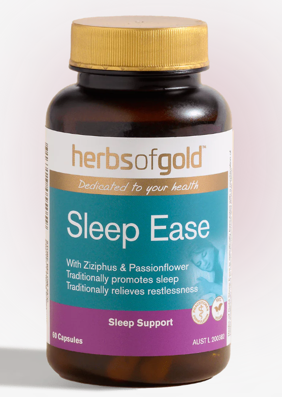 Herbs of Gold Sleep Ease 60 Capsules – Vitamins 4 You