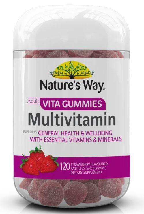 Nature's Way Adult Vita Gummies Multivitamin 120 Pastilles – Vitamins 4 You