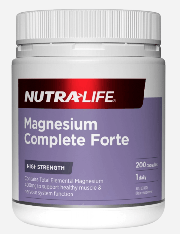 Nutra-Life Magnesium Complete Forte 200 Capsules – Vitamins 4 You