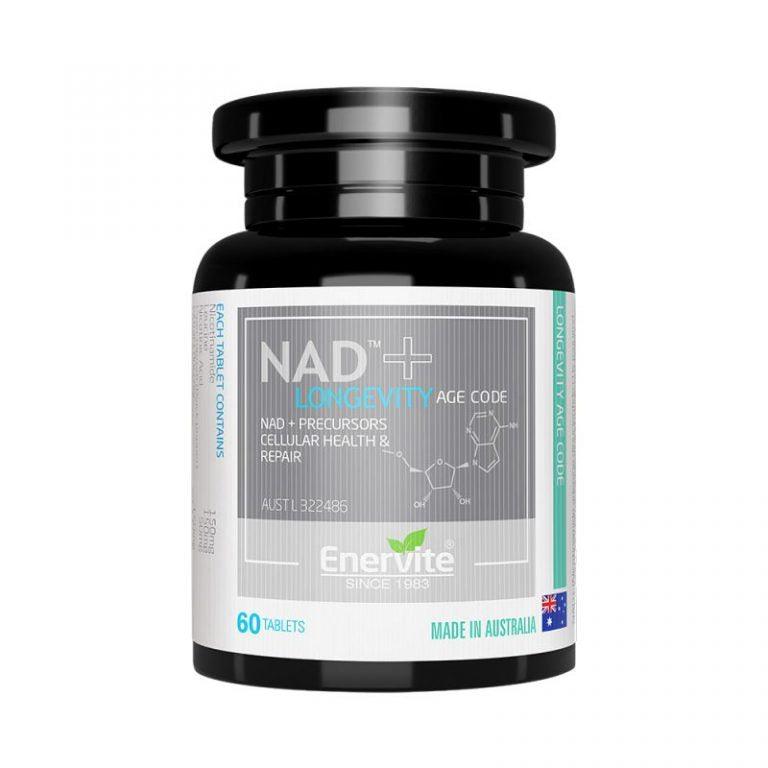 Enervite NAD+ 60 Tablets – Vitamins 4 You